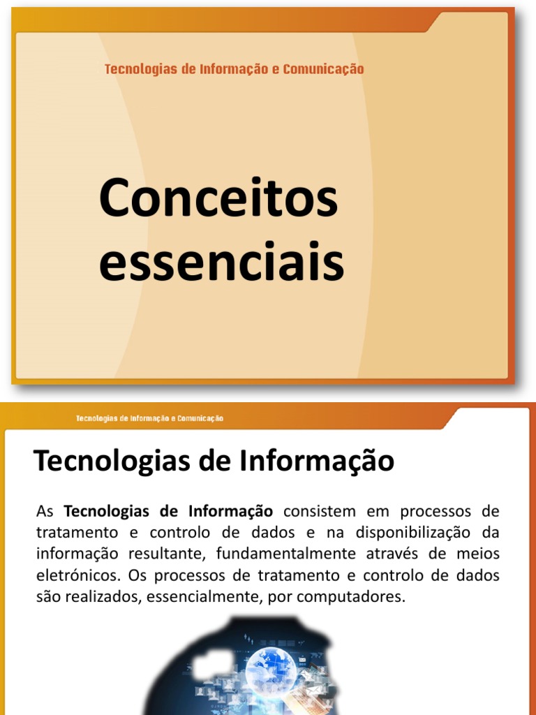 Conceitos Essenciais Completo | PDF | Tecnologia da Informação e ...
