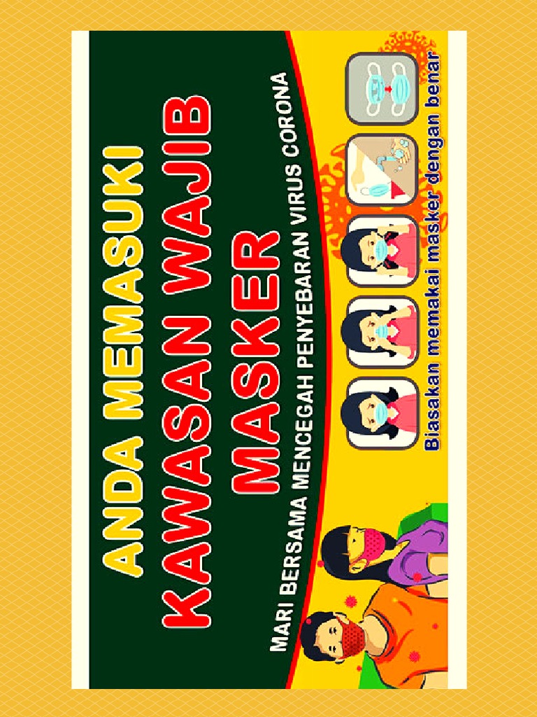 Poster Wajib Pakai Masker | PDF