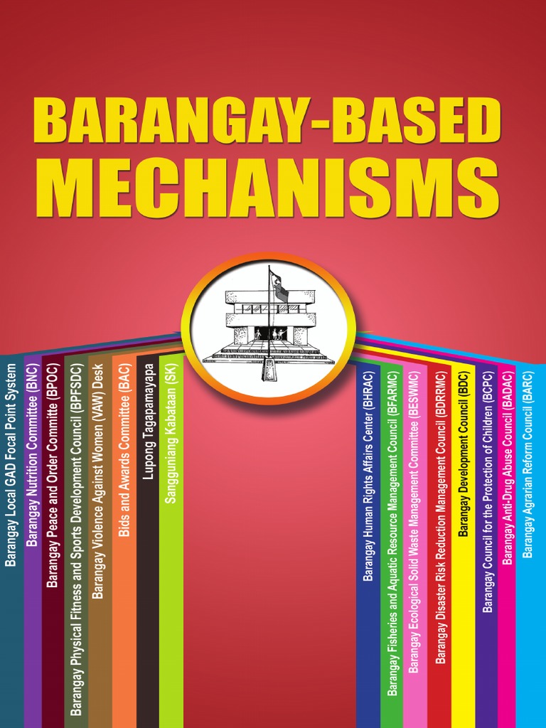 Barangay Based Mechanisms Primer | PDF | Waste Management | Disaster ...