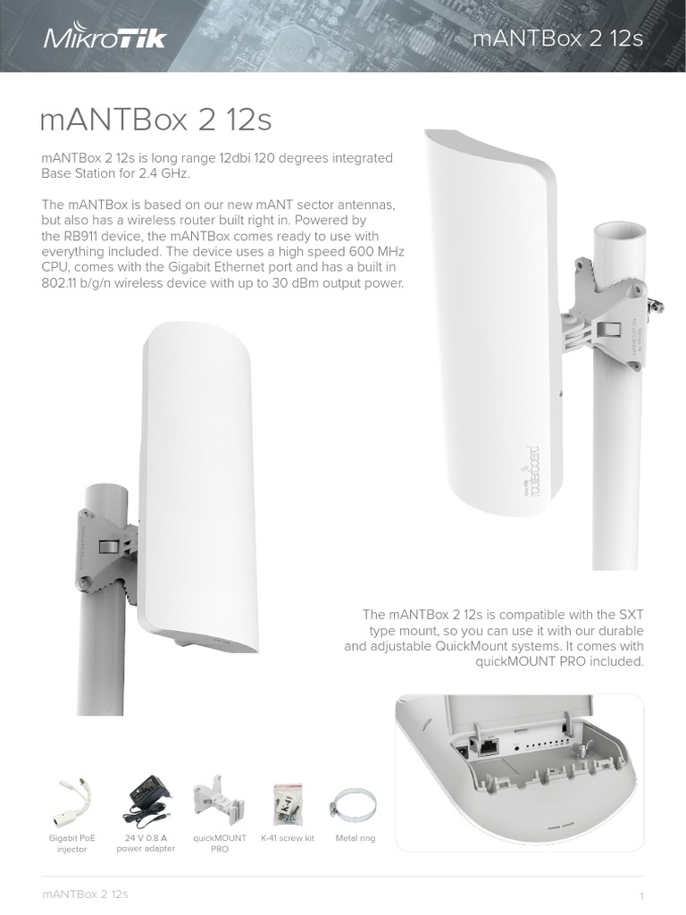 mANTBox 2 12s 180945 | Download Free PDF | Antenna (Radio) | Flash Memory