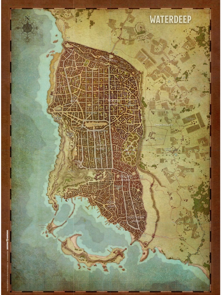 Waterdeep Map | PDF