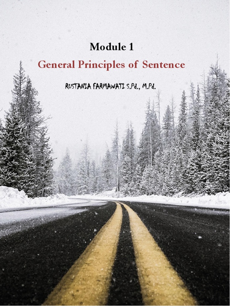 General_Principles_of_Sentence | PDF | Clause | Question