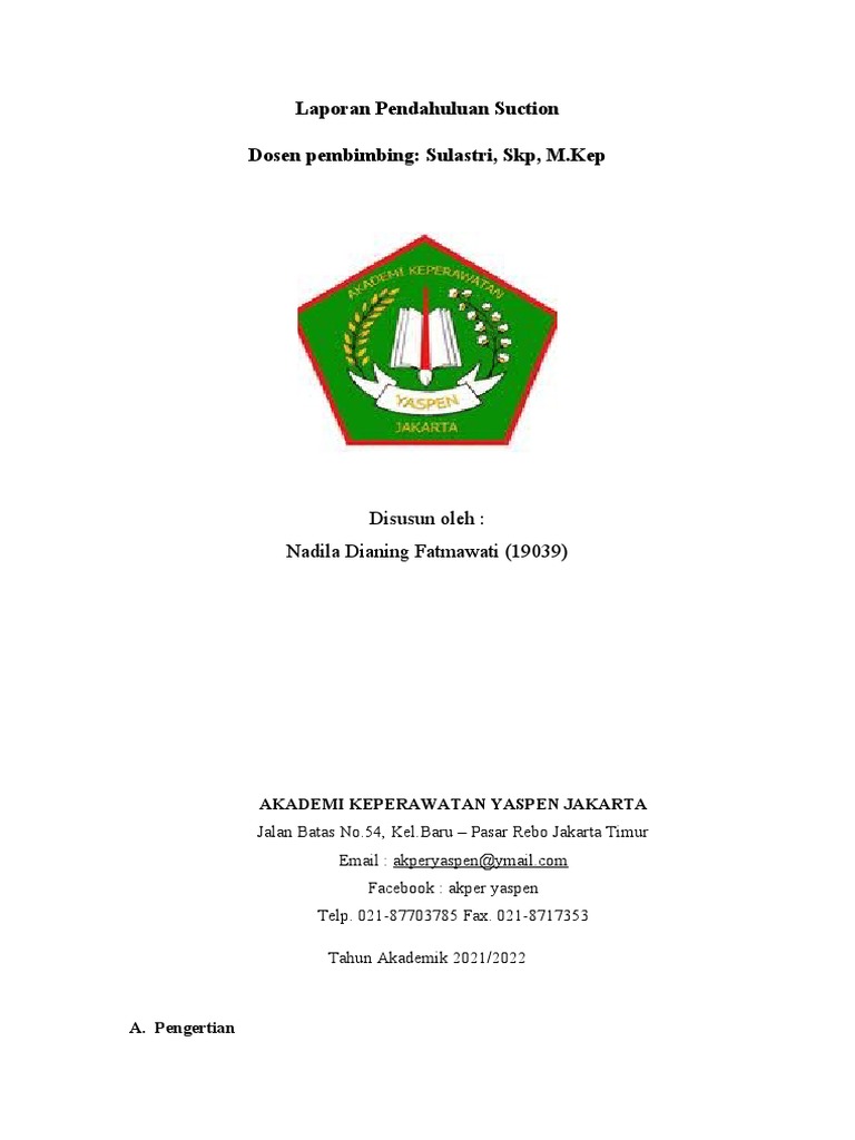 LP Suction (Nadila DF) | PDF