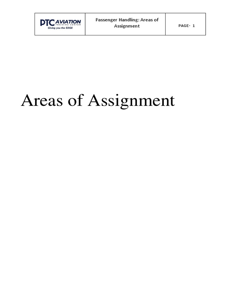 Passenger Handling Procedures Overview | PDF | Transport | Aviation