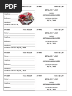 Rifa para Imprimir | PDF