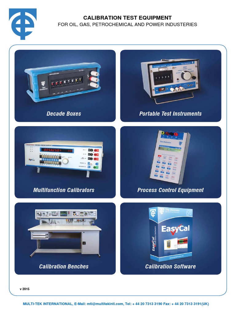 Decade Boxes Portable Test Instruments | PDF | Resistor | Pressure ...