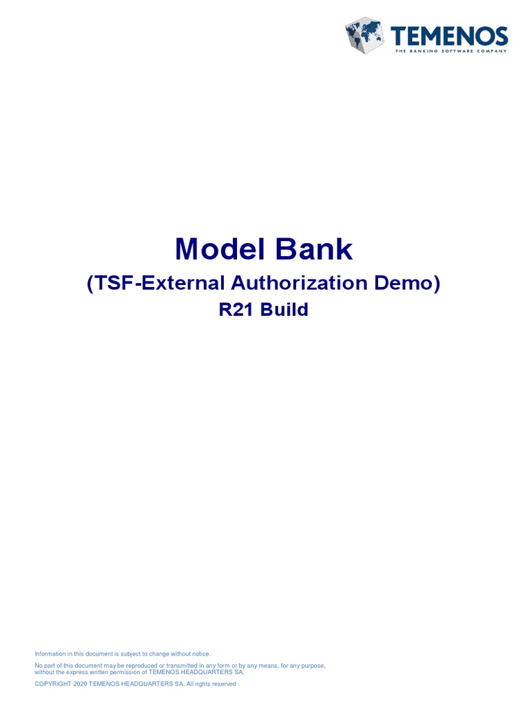 TSF-External Authorization Demo | PDF