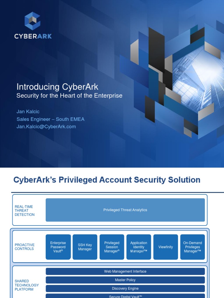 CyberArk Privileged Account Security | PDF | Internet & Web | World ...