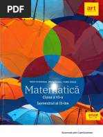 Culegere Matematică ART - VII-a Sem. II | PDF