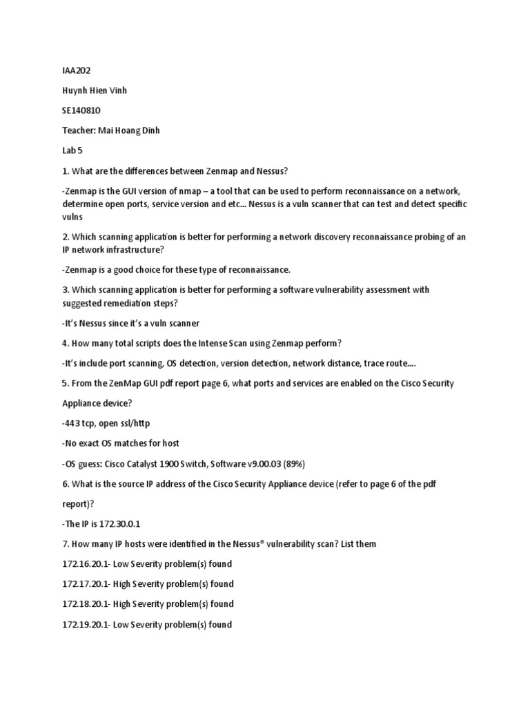 IAA202 Lab5 SE140810 | PDF | Vulnerability (Computing) | Systems Engineering