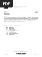 Secondary Checkpoint - Math (1112) October 2015 Paper 1 MS PDF | PDF ...