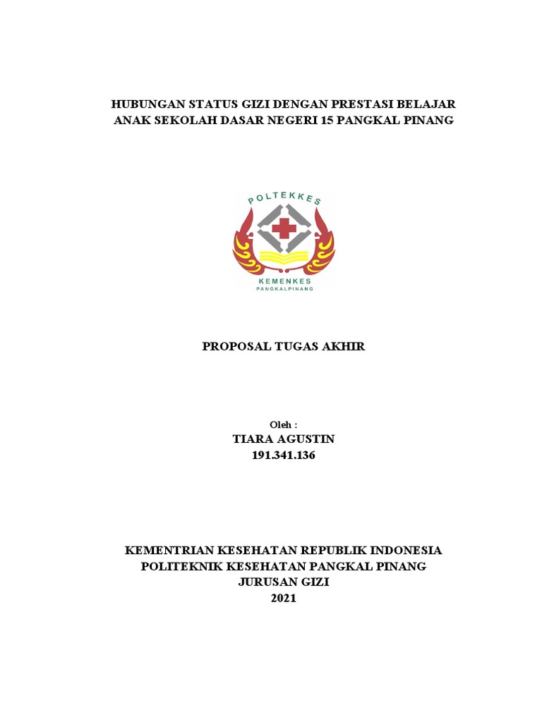 Draft Proposal TA Tiara | PDF