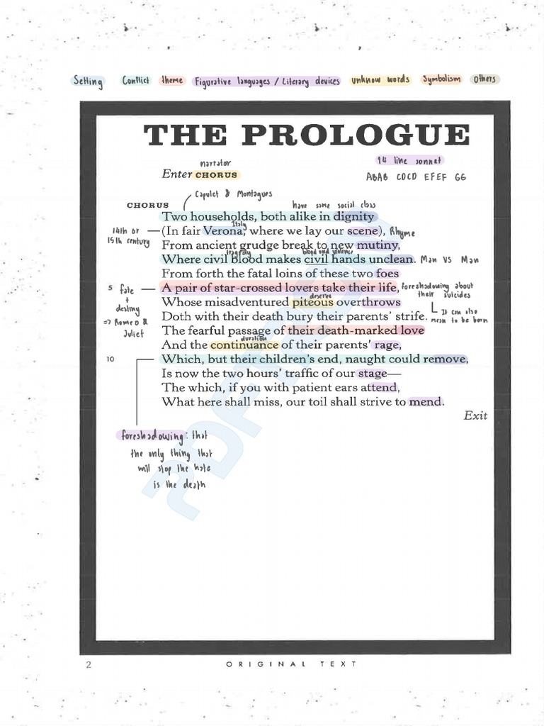 Act 1 - No Fear Shakespeare - Romeo and Juliet-1 | PDF