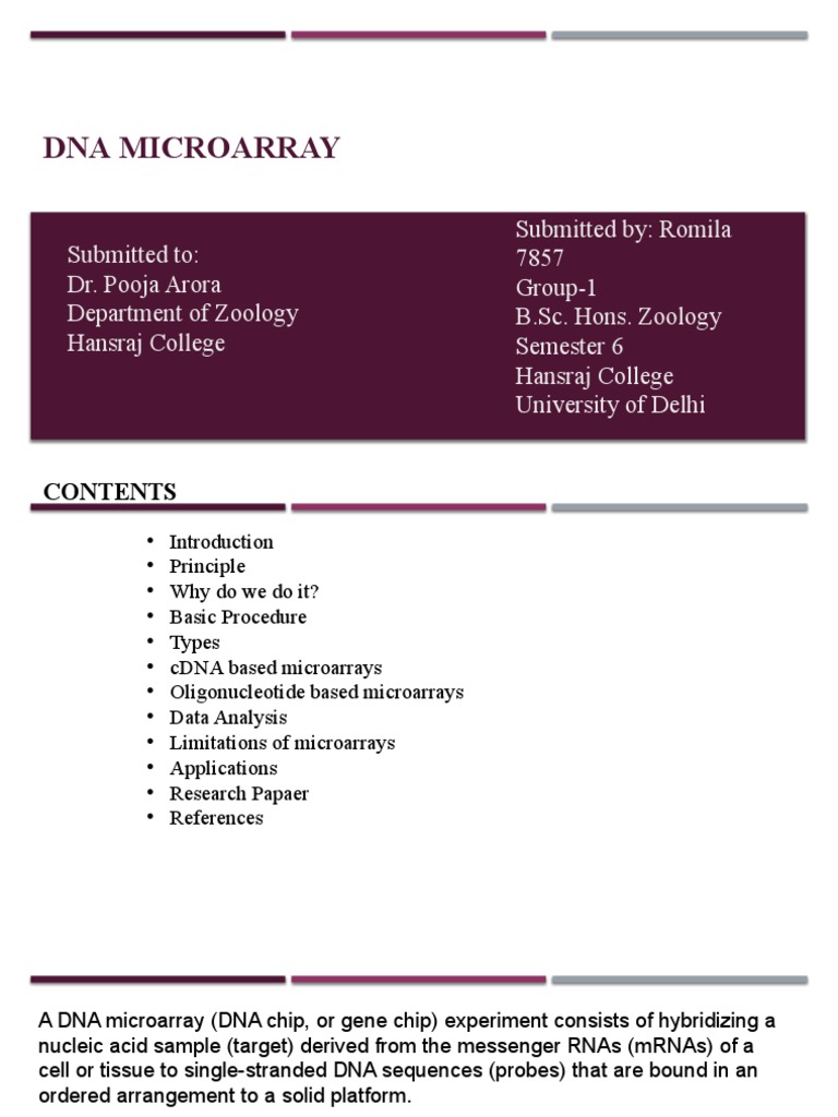 Presentation Animal Biotechnology | PDF | Dna Microarray | Dna Sequencing