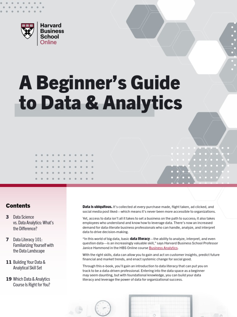 Data Analytics - Beginner's Guide | PDF | Analytics | Data Analysis