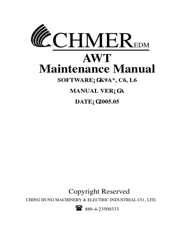 AWT Maintanace Manual | PDF | Wire | Switch