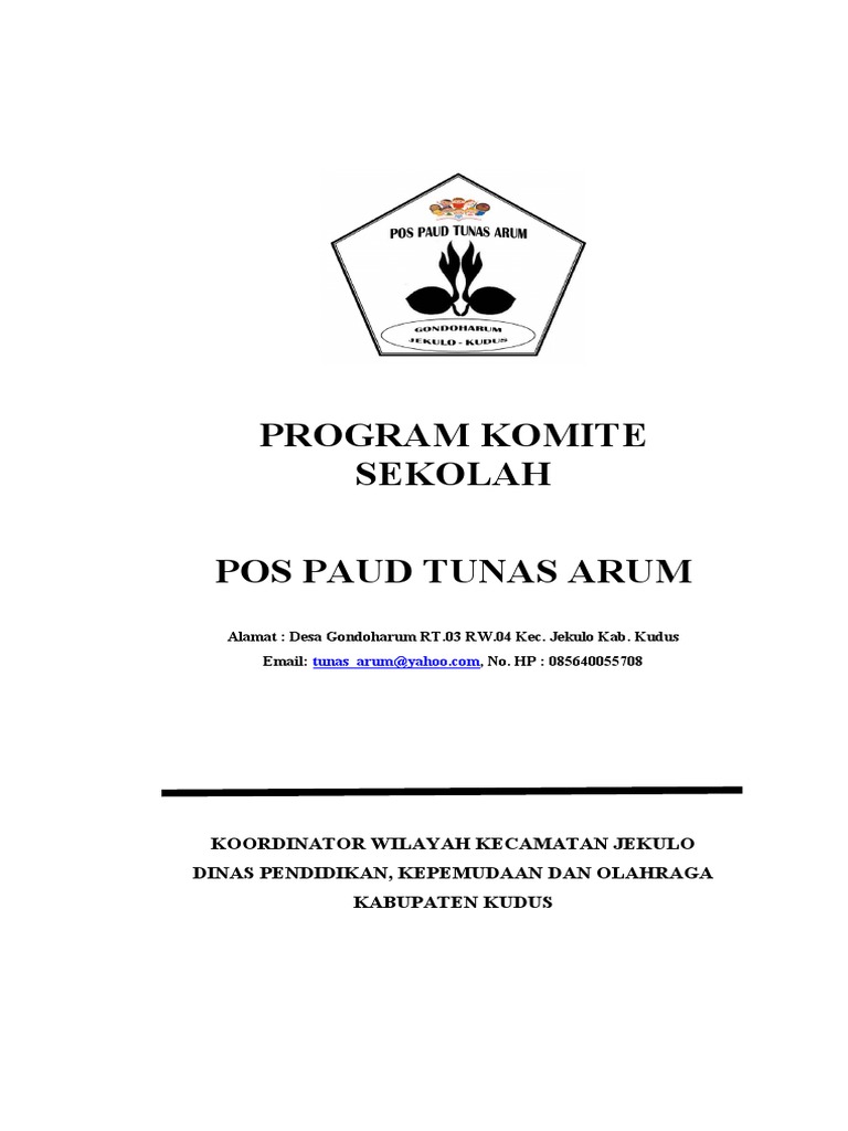 PROGRAM KOMITE SEKOLAH | PDF