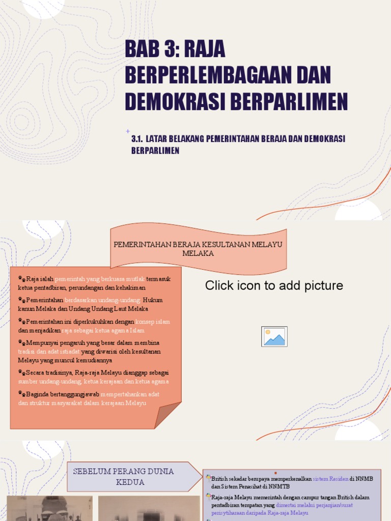 3.1 Latar Belakang Pemerintahan Beraja Dan Demokrasi Berparlimen | PDF