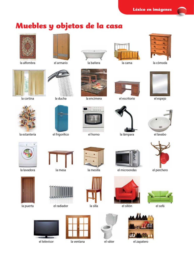 Muebles y Objetos de La Casa | PDF