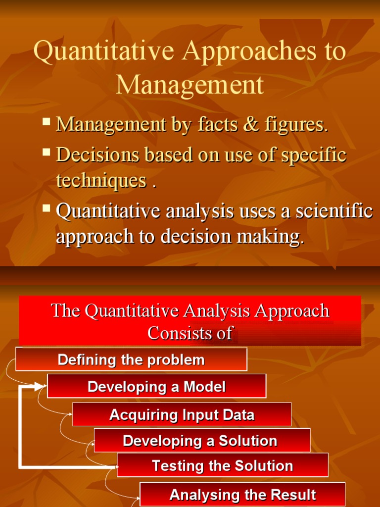 Quantitative Management Technques | PDF | Mathematical Model | Coal