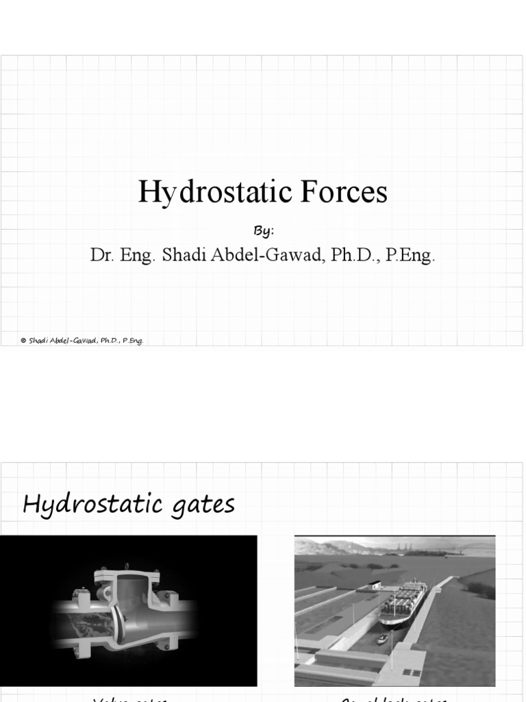 05 Hydrostatic Forces-Buoyancy | PDF | Buoyancy | Mechanical Engineering