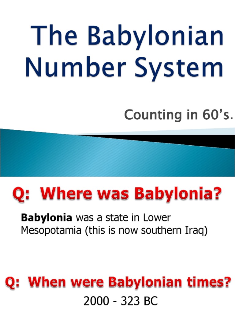 Understanding the Sexagesimal System | PDF | Encodings | Mathematical ...