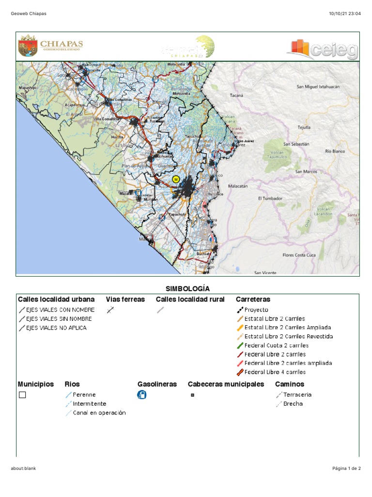 CROQUIS TAPACHULA Chiapas | PDF