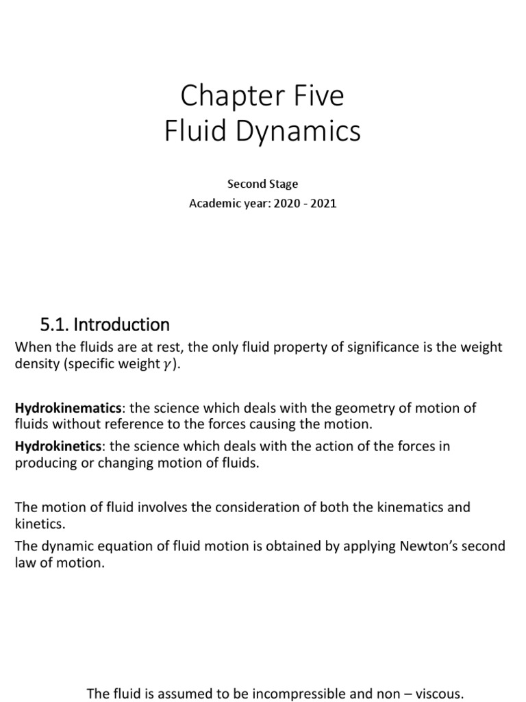 Analysis of Fluid Flow Concepts Through the Application of Bernoulli's Equation to Various Pipe ...