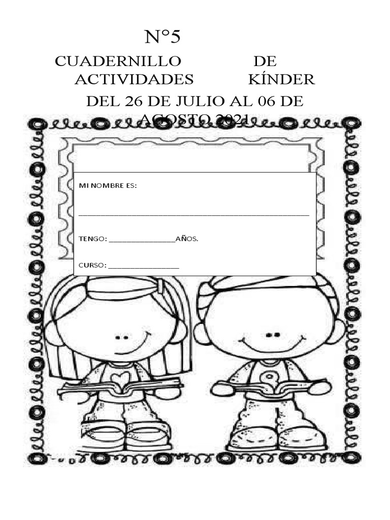 Cuadernillo de Actividades | PDF