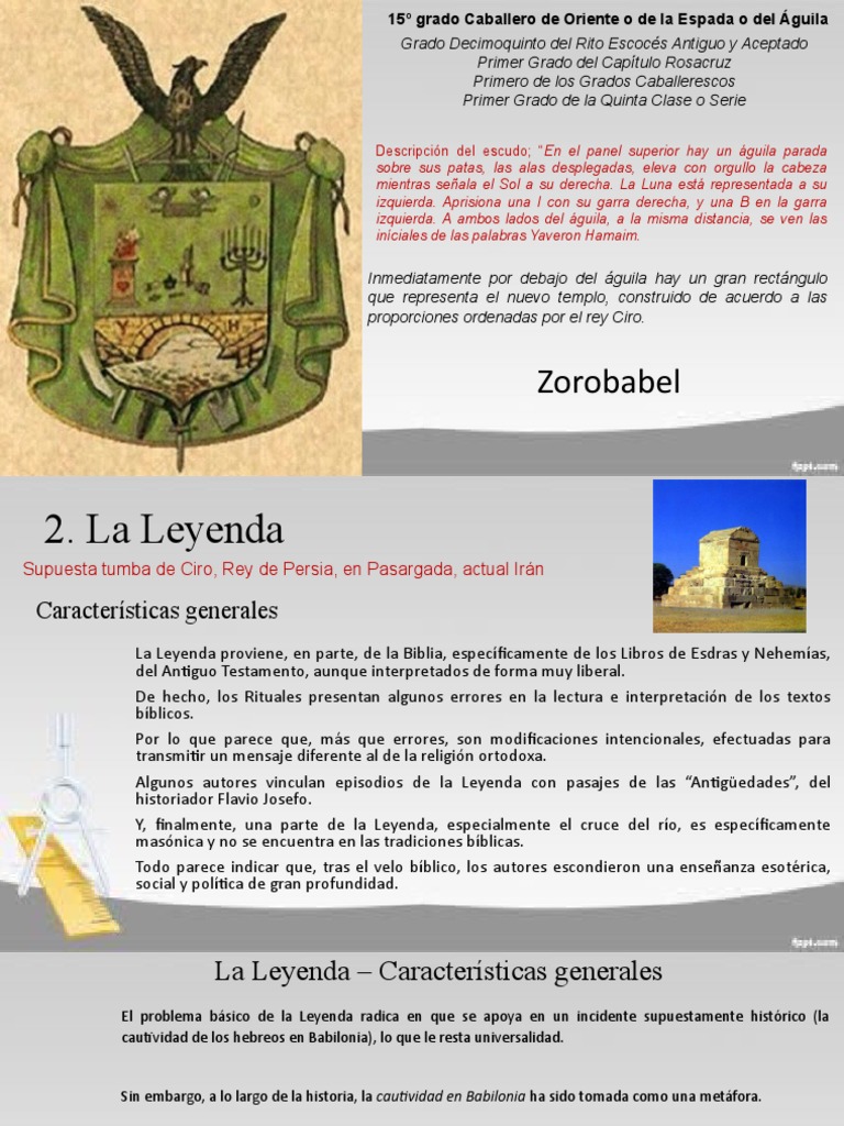 La Leyenda (Zorobabel) | PDF