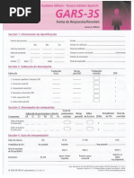 GARS 3 Spanish | PDF | Espectro autista | Sicología