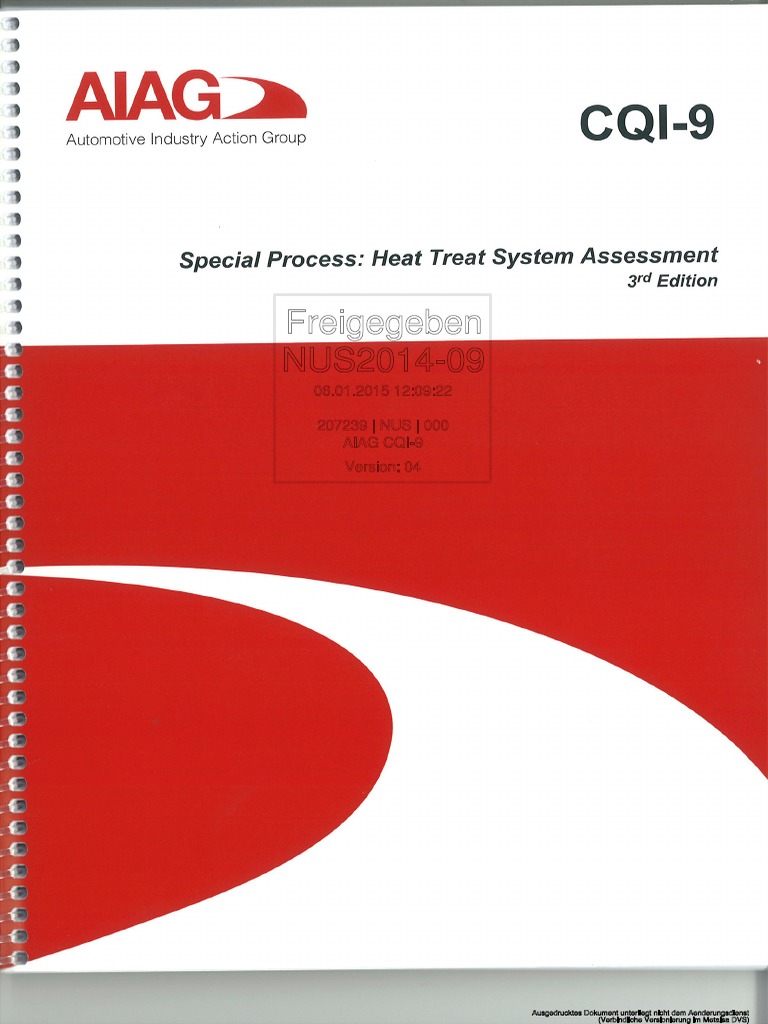 CQI9 SpecialProcess | PDF