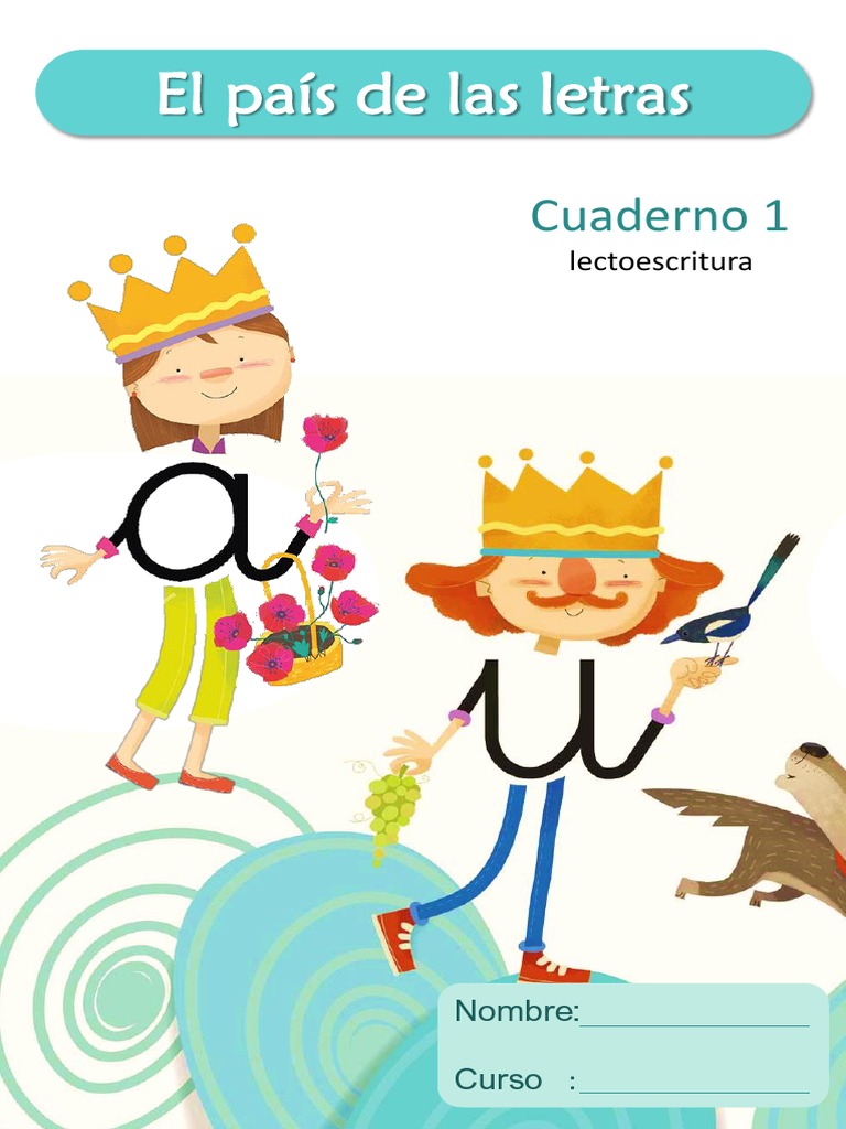 Cuadernos de Lectoescritura: Letras | PDF | Lápiz