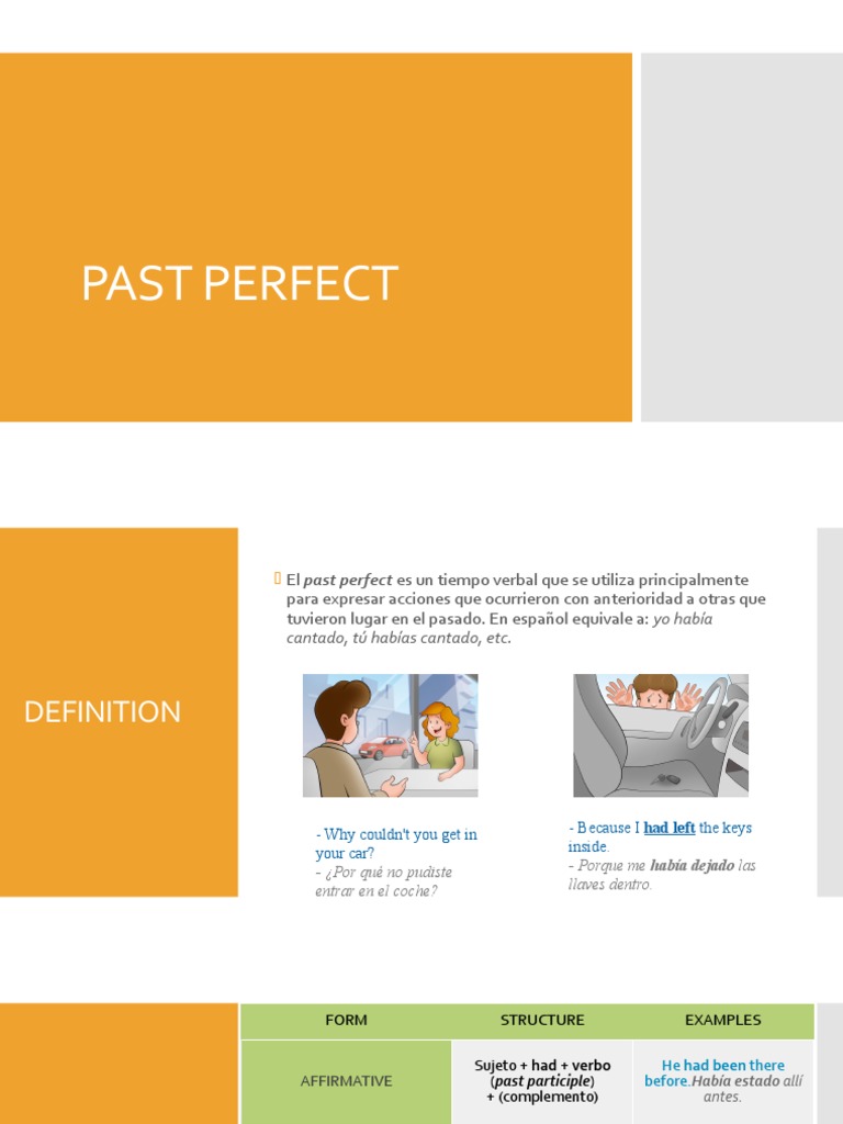 Class 15 - PAST PERFECT | PDF | Verbo