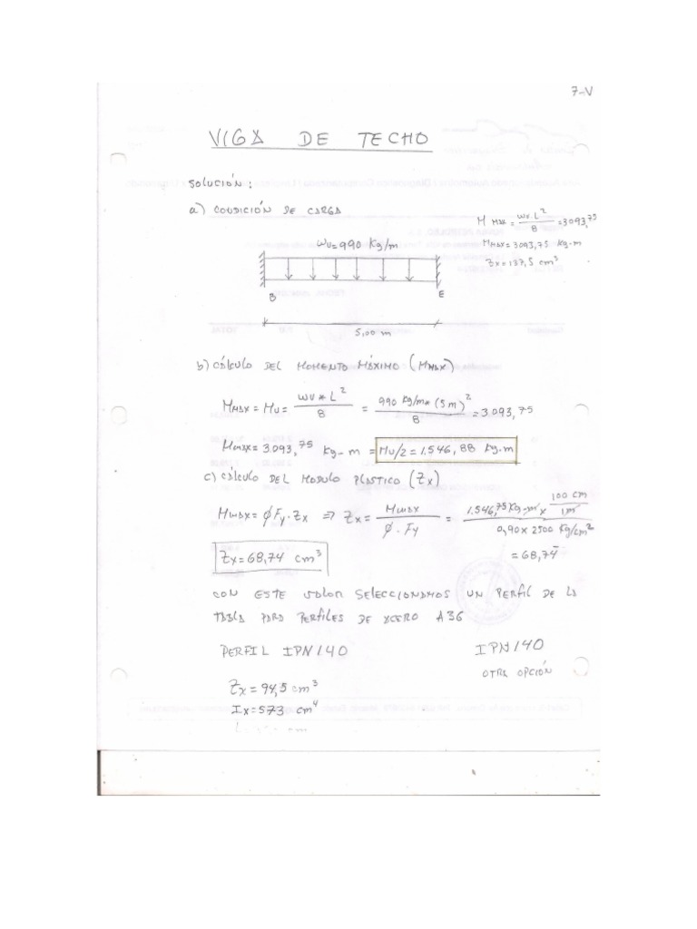 Cálculo de Pórtico-Carlos Fleming | PDF