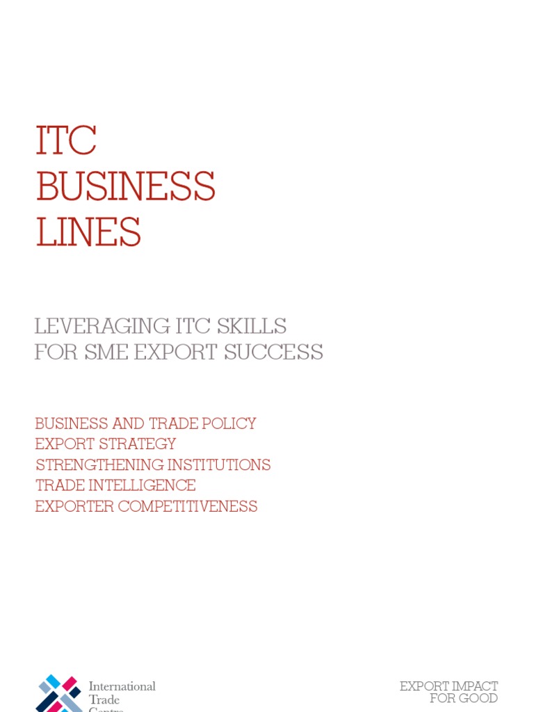 Leveraging Itc Skills For Sme Export Success | PDF | Strategic ...