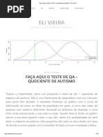 Cat Q | PDF | Espectro do autismo | Autismo