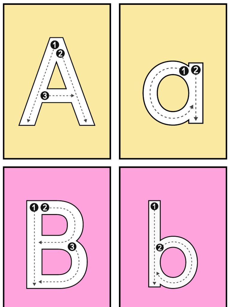 Lineas Punteadas Abecedario | PDF