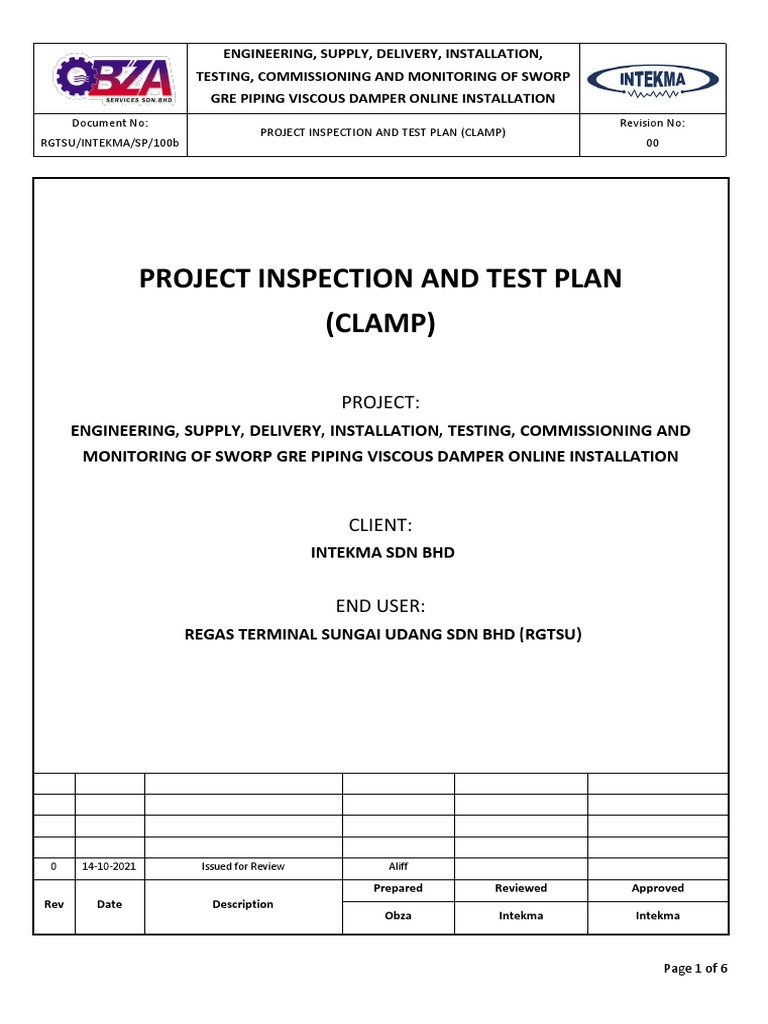 01 RGTSU-INTEKMA-SP-100b | PDF | Nondestructive Testing | Construction