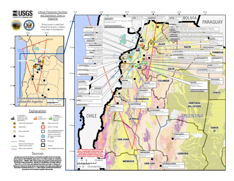 Map Lithium | PDF | Lithium | Chemical Elements
