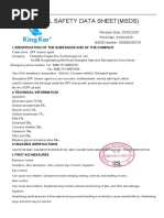 MULTEMP PS No. 2 - MSDS | PDF | Labor Relations | Occupational Safety And Health