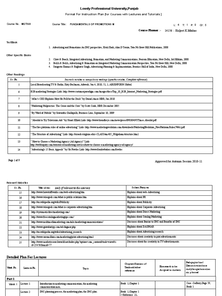 Fundamentals of Promotions Management | PDF | Marketing Communications ...