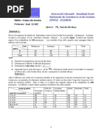 Table Loi de T de Student | PDF