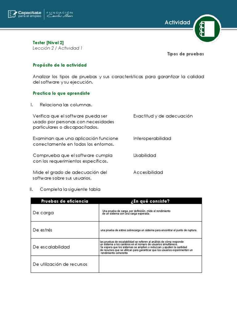 Pruebas de Eficiencia | PDF | Software | Escalabilidad