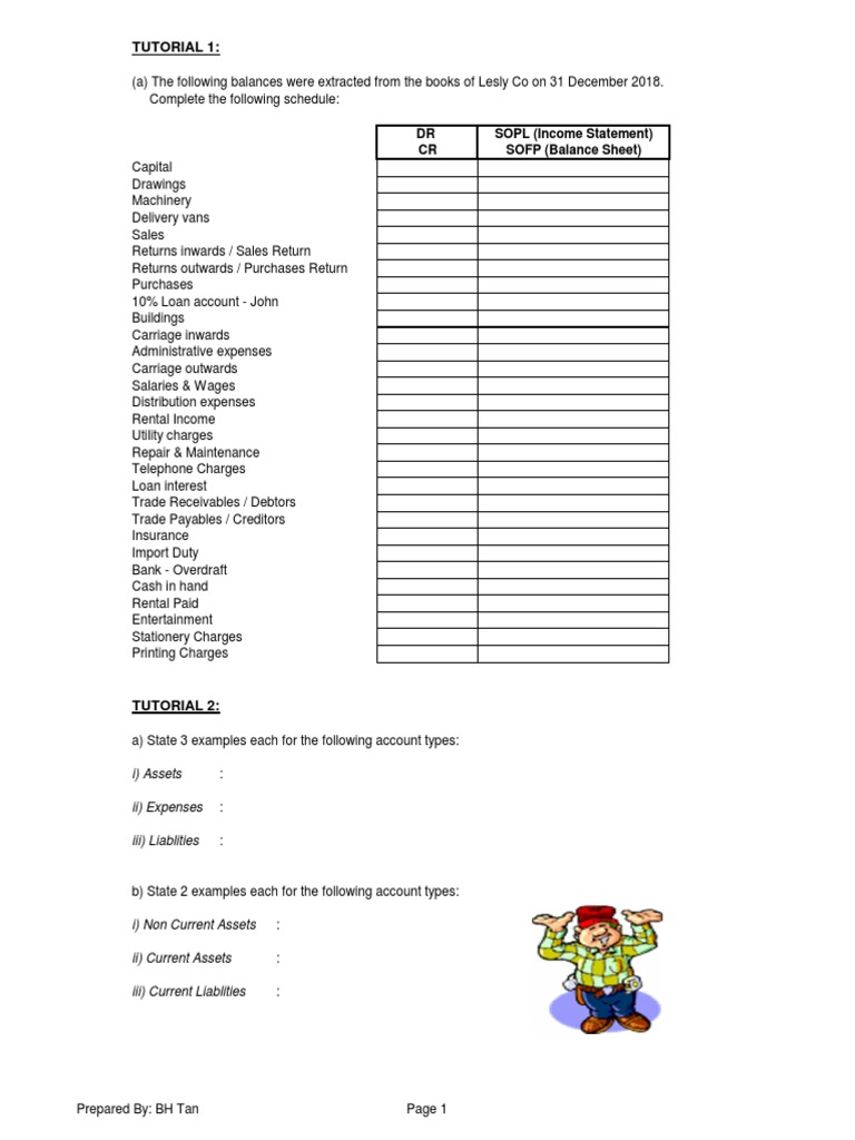 Additional Tutorial 1 ST | PDF | Expense | Business