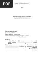 Social Studies Sba | PDF | Air Pollution | Pollution