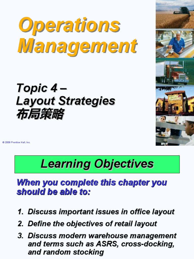 Operations Management: Topic 4 - Layout Strategies | Download Free PDF ...