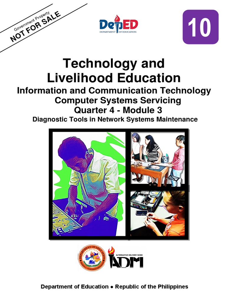 Tle10 Ict Css q4 Mod3 Diagnostictoolsinnetworksystemsmaintenance v4 | PDF | Computer Network ...