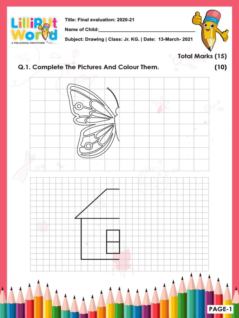 DRAWING JR KG Final 21.cdr | PDF