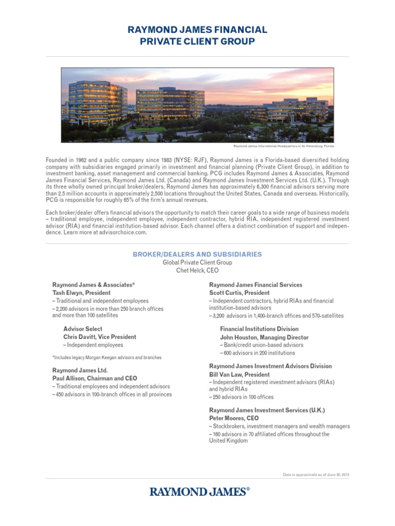 Raymond James Financial Products and Services | PDF | Financial Adviser ...